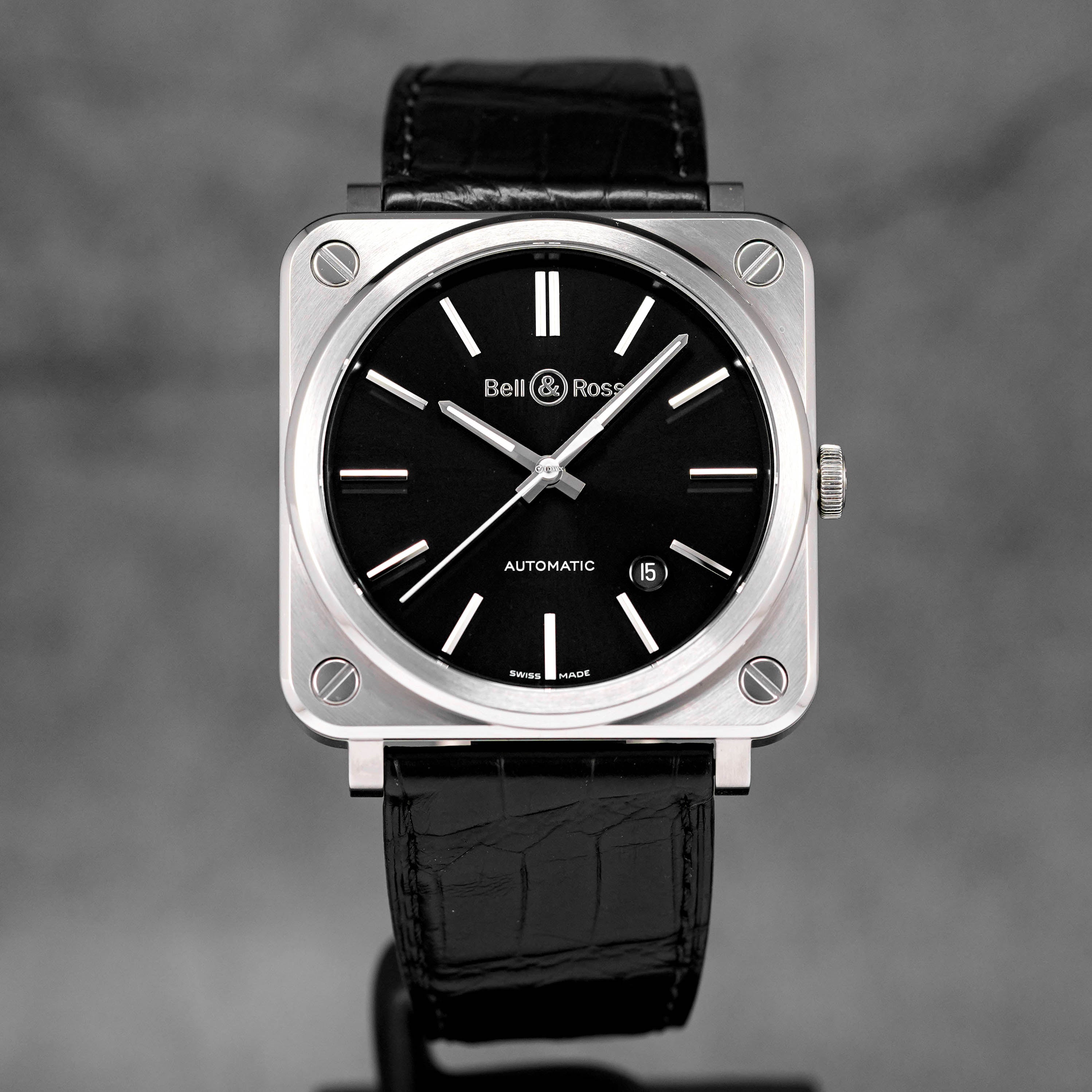 BELL & ROSS BR S-92 39MM BLACK STEEL (2021) - IDWX BELL & ROSS BR S-92 39MM BLACK STEEL (2021) - IDWX