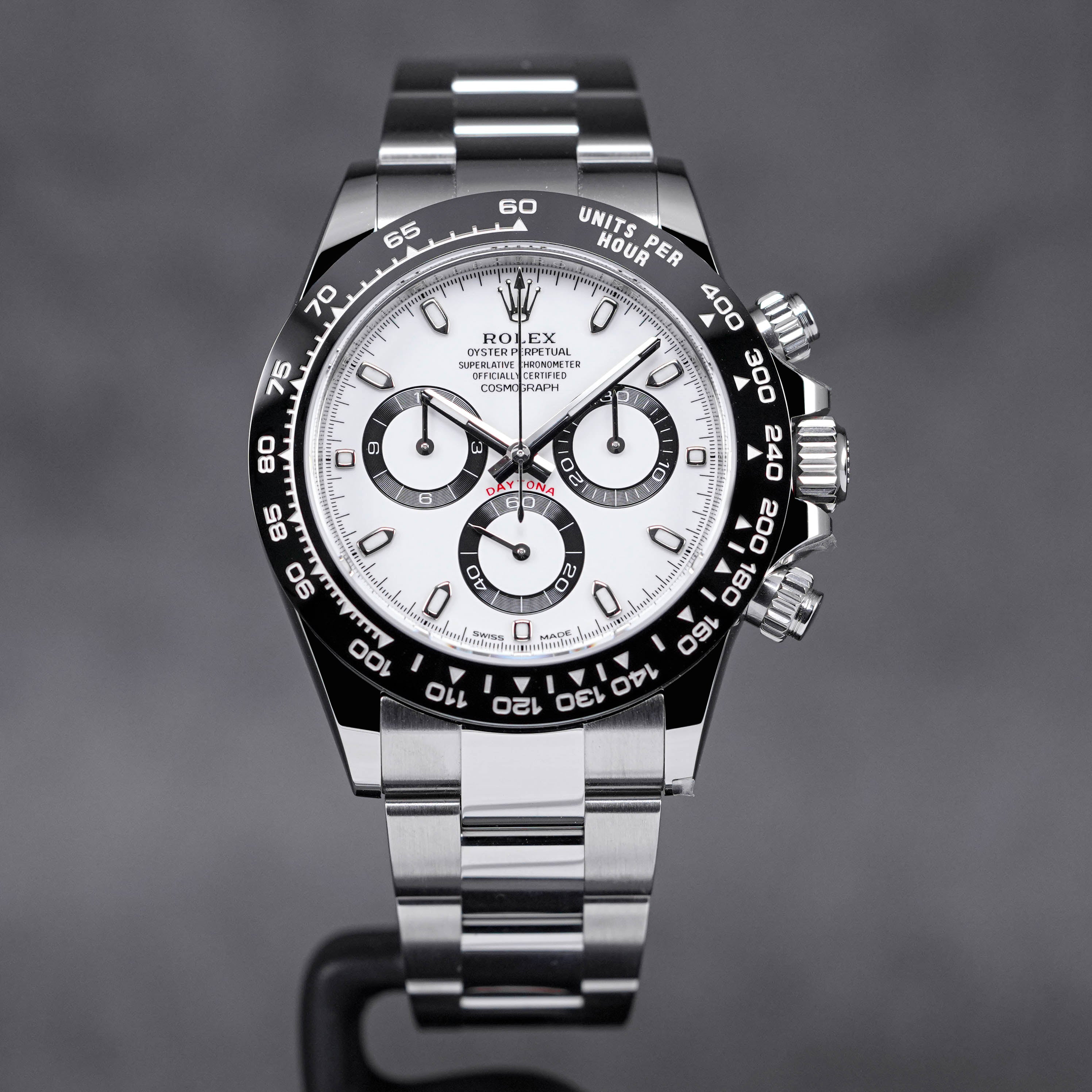 ROLEX DAYTONA CERAMIC WHITE PANDA (2023) - IDWX