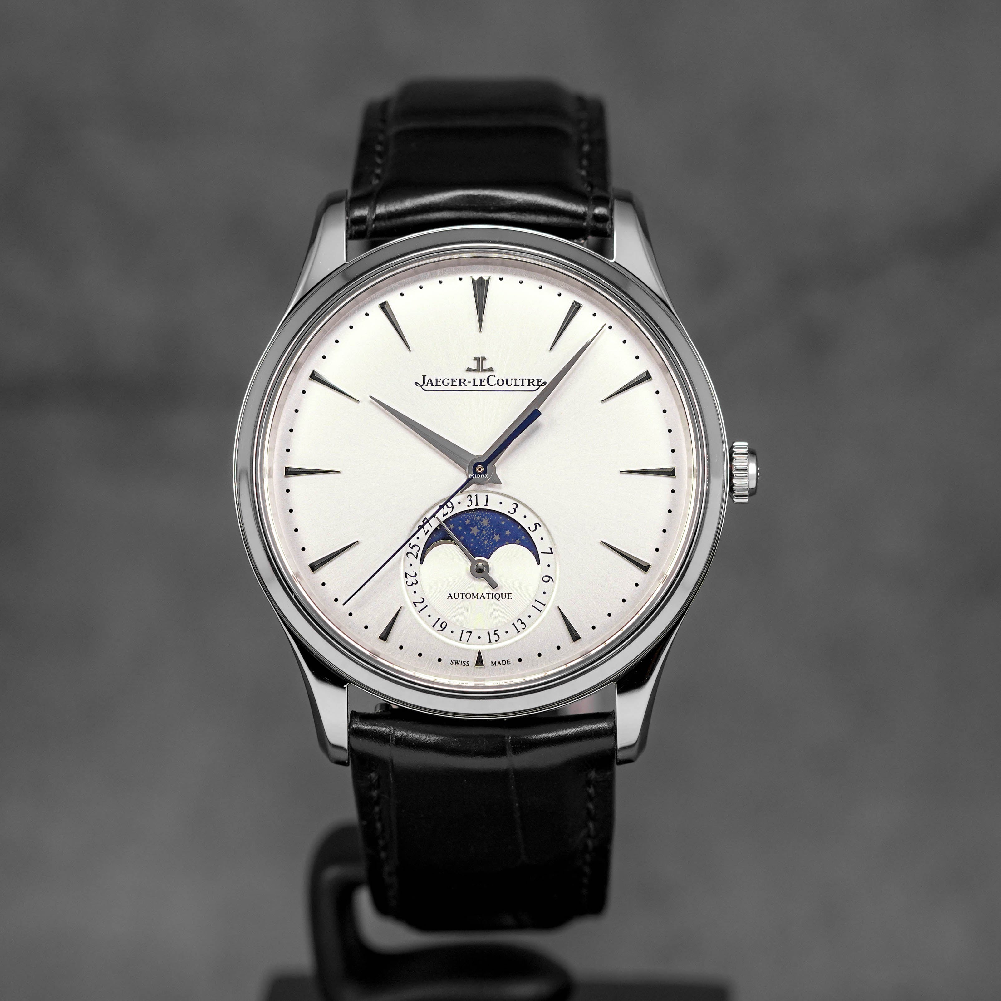 JAEGER-LECOULTRE MASTER ULTRA THIN MOONPHASE SILVER DIAL (2022) - IDWX