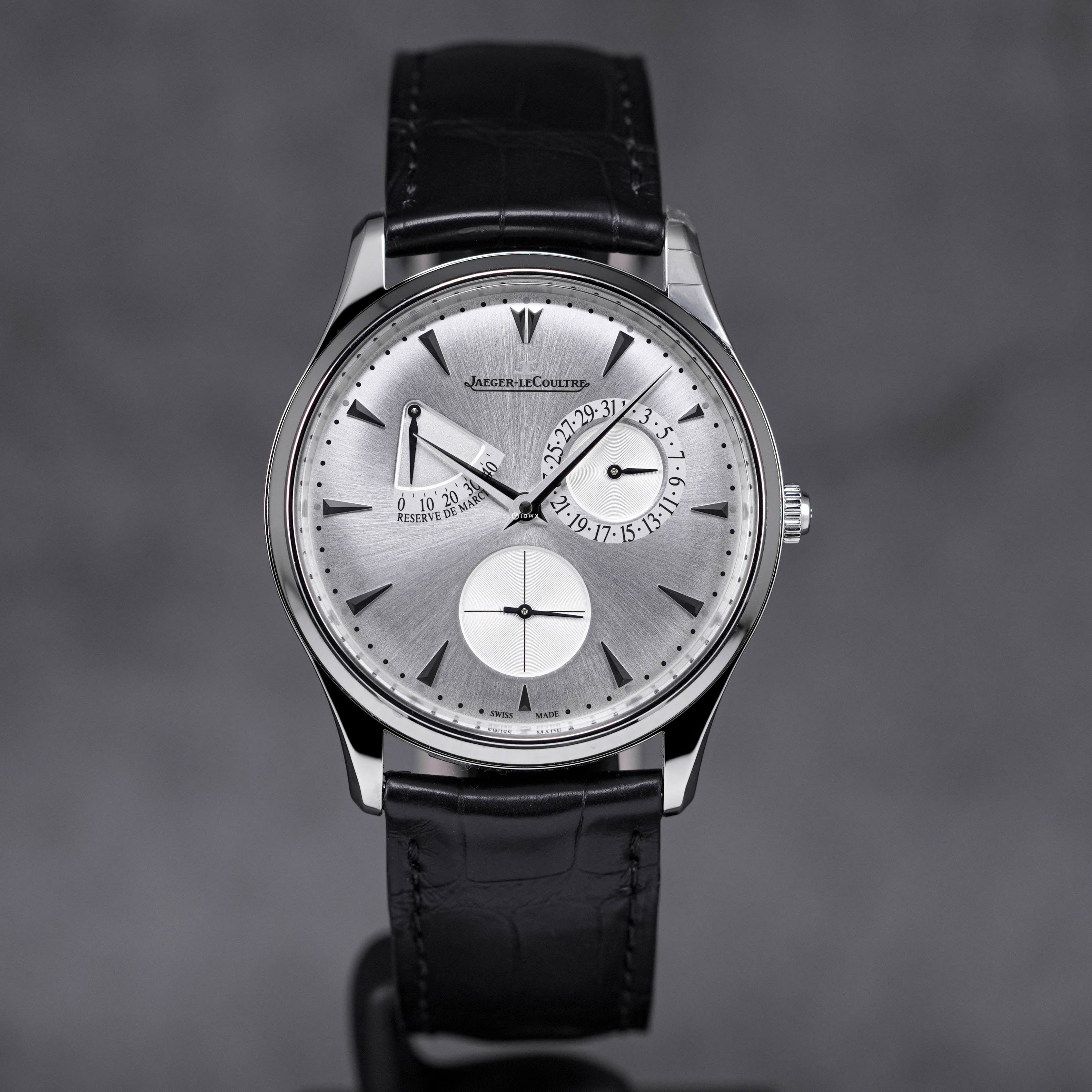 JAEGER LECOULTRE MASTER ULTRA THIN POWER RESERVE SILVER DIAL (2023) - IDWX