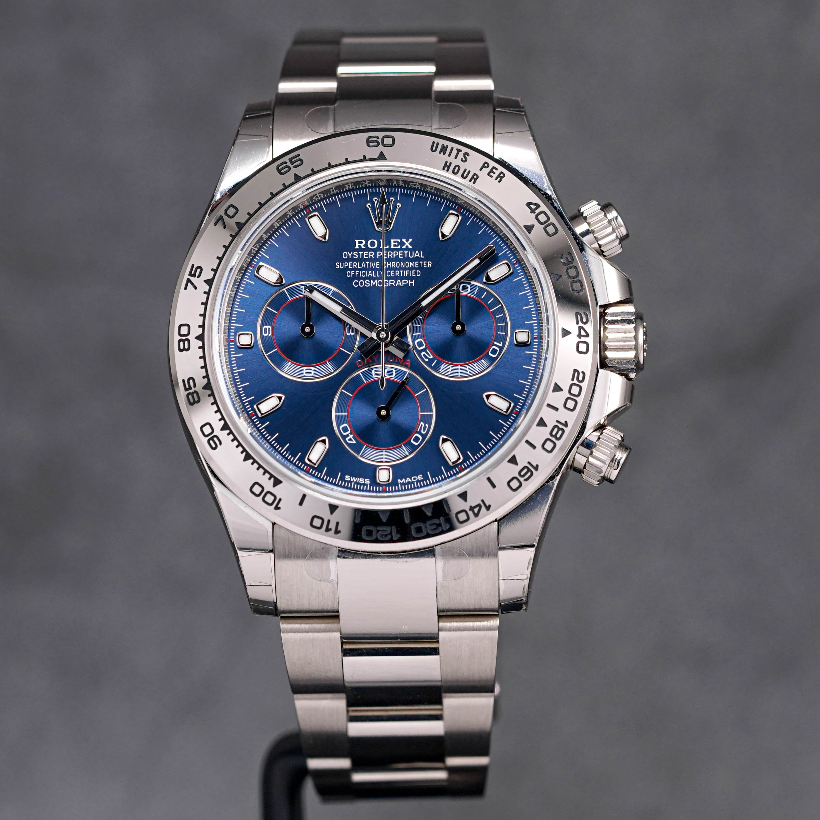 ROLEX DAYTONA WHITEGOLD 'JOHN MAYER' BLUE DIAL (2023) - IDWX