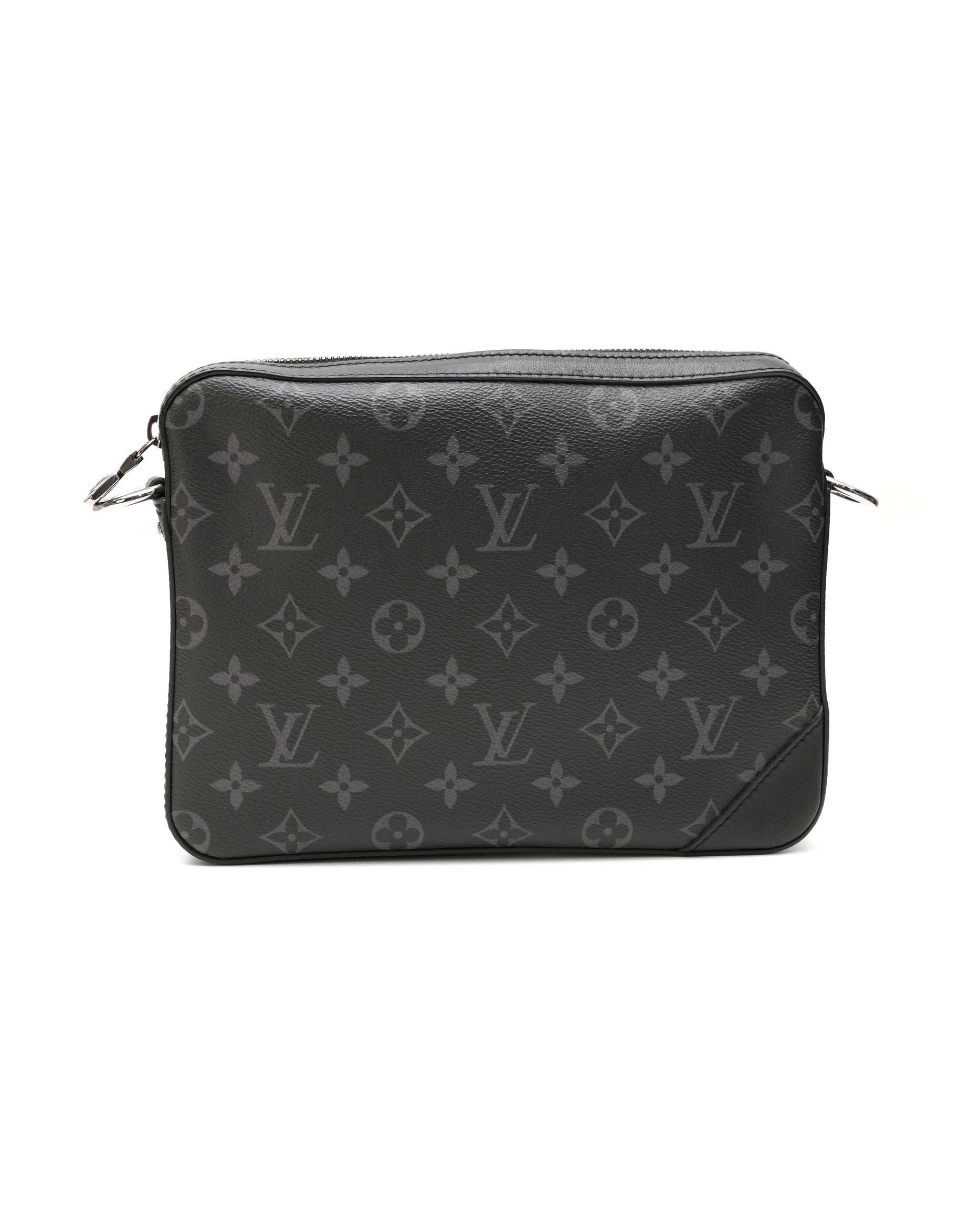 LOUIS VUITTON MONOGRAM ECLIPSE TRIO MESSENGER - IDWX
