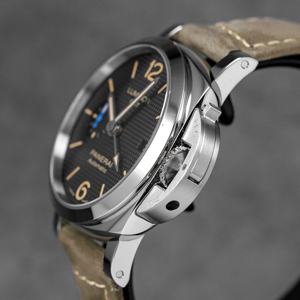 PANERAI LUMINOR 1950 3 DAYS GMT 42MM BLACK DIAL PAM 1535 (2019) - IDWX