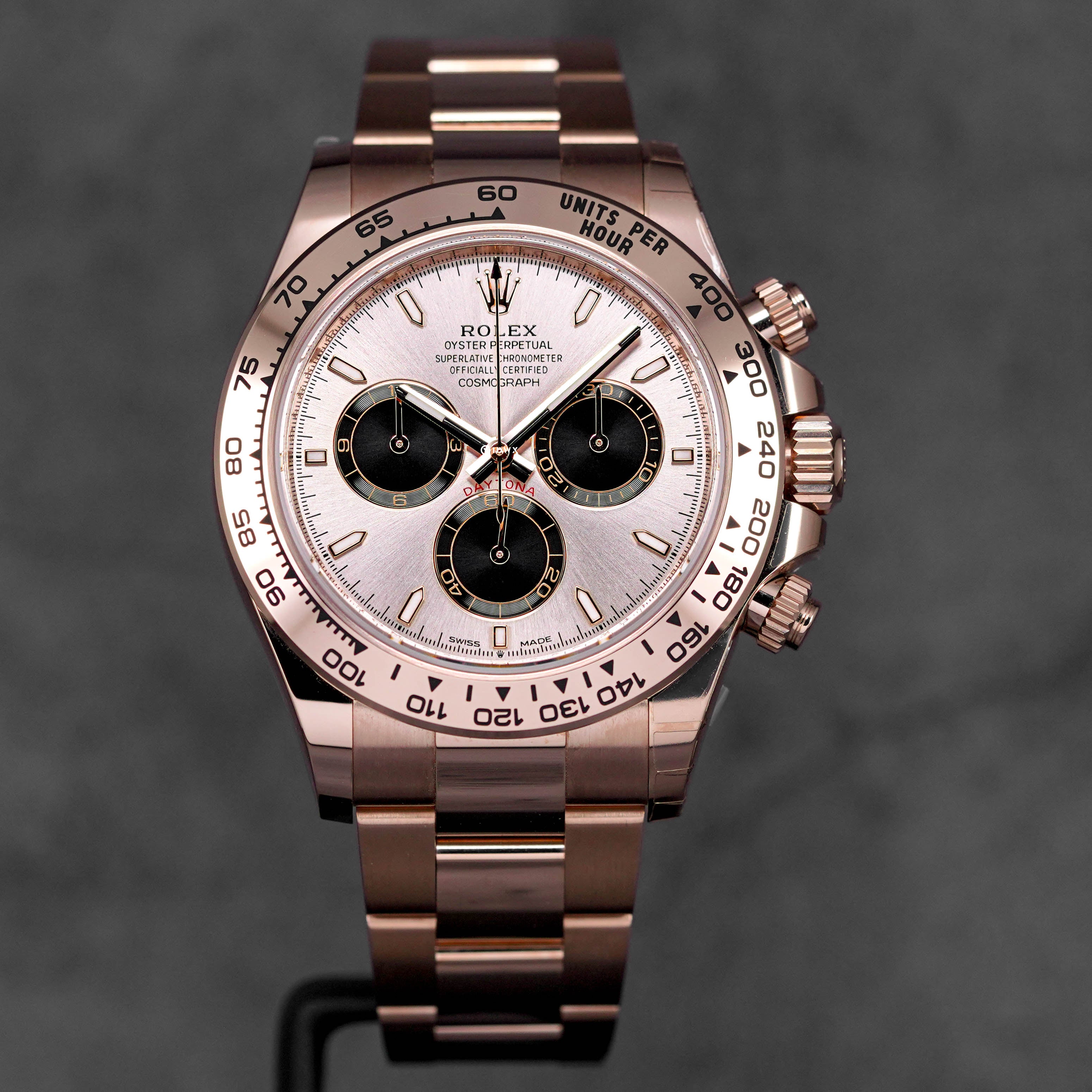 ROLEX DAYTONA ROSEGOLD PINK SUNDUST DIAL (2023) - IDWX