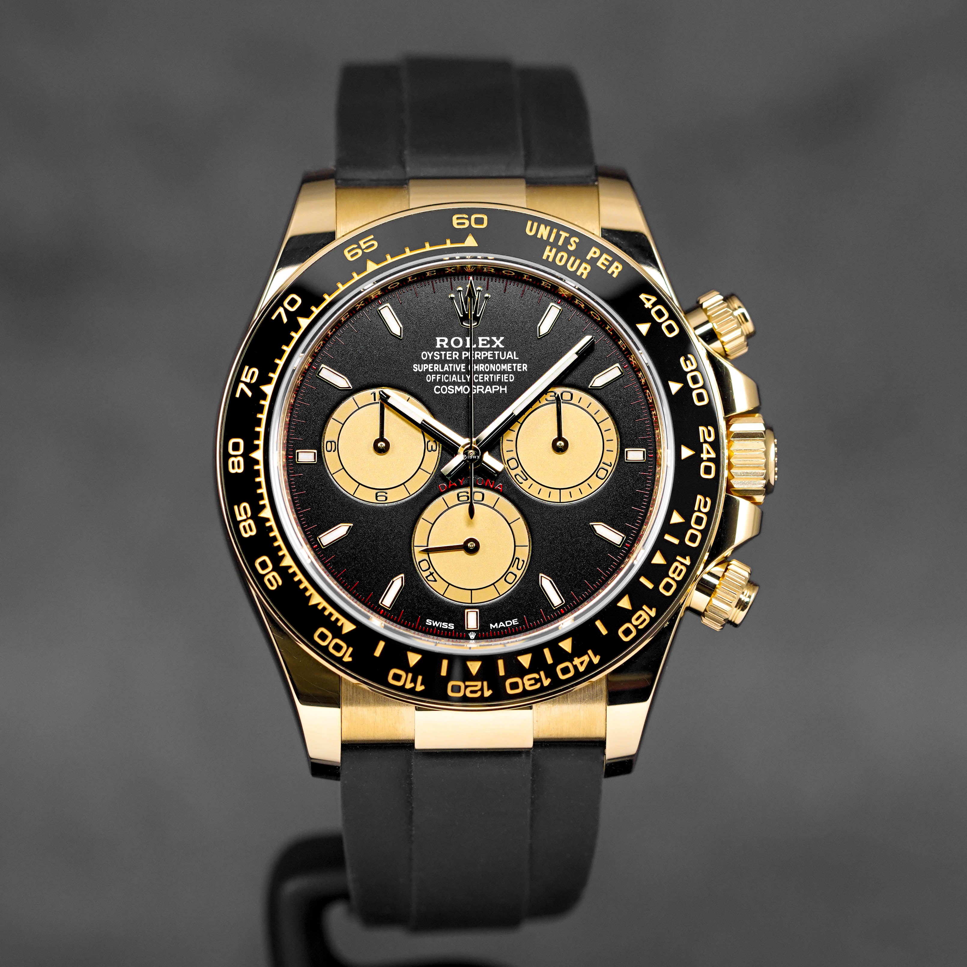 ROLEX DAYTONA OYSTERFLEX YELLOWGOLD 'PAUL NEWMAN' RING BEZEL (2023) - IDWX