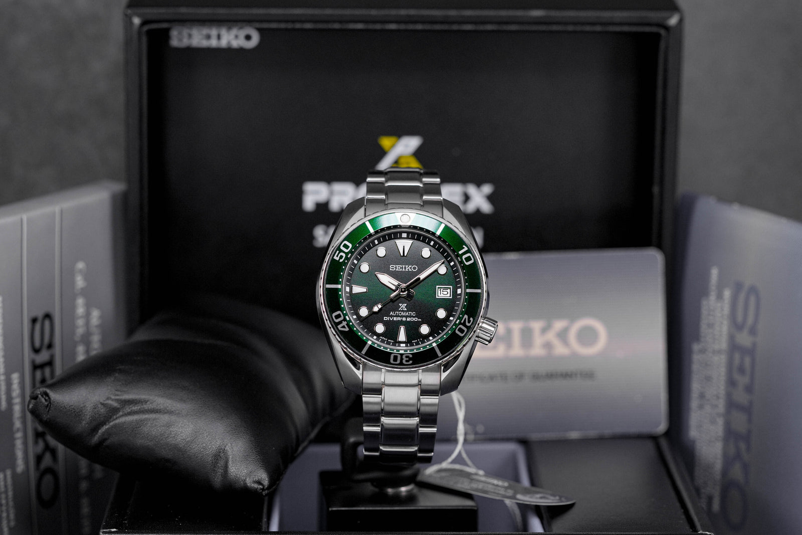 SEIKO PROSPEX DIVER 'SUMO' GREEN DIAL (2022) - IDWX