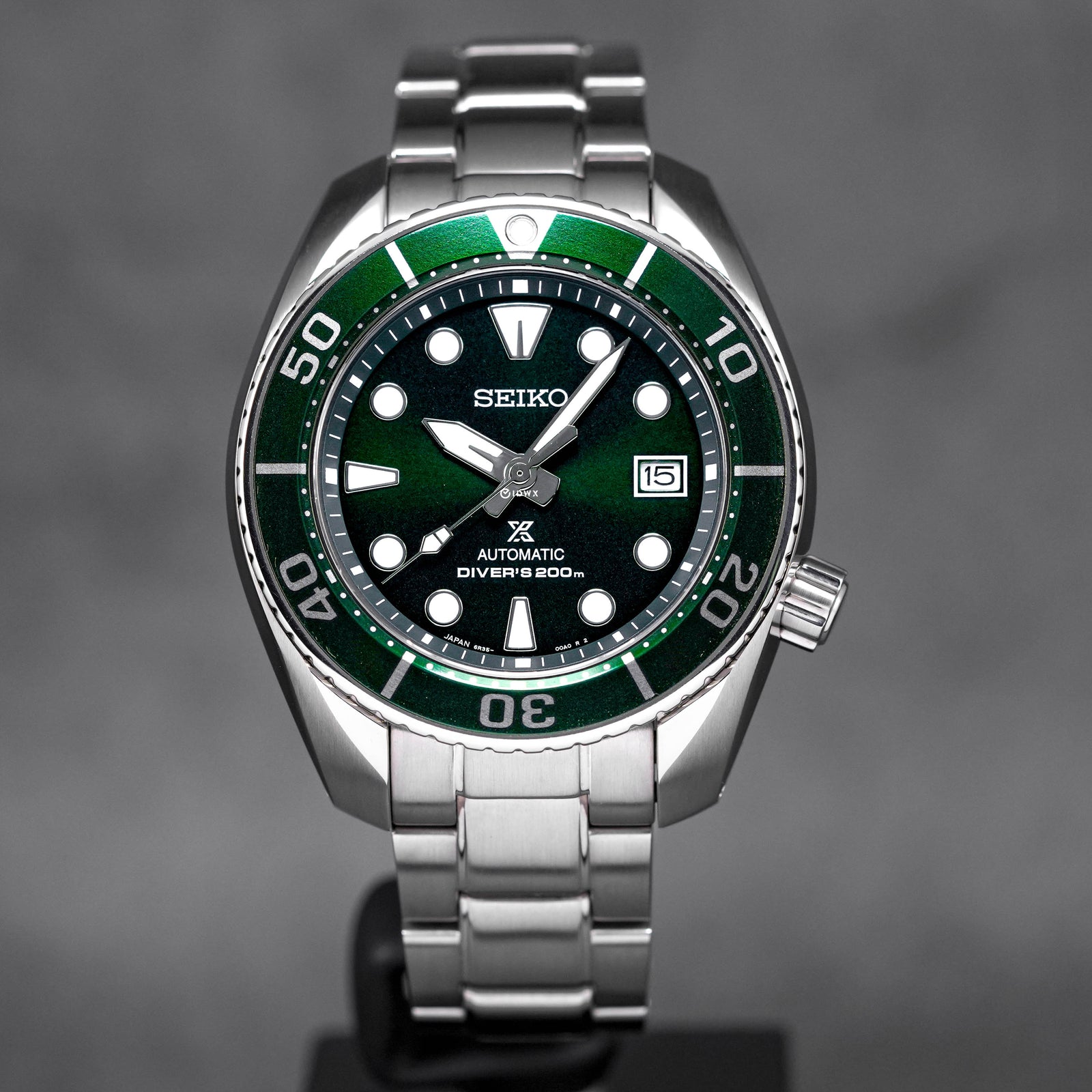 SEIKO PROSPEX DIVER 'SUMO' GREEN DIAL (2022) - IDWX