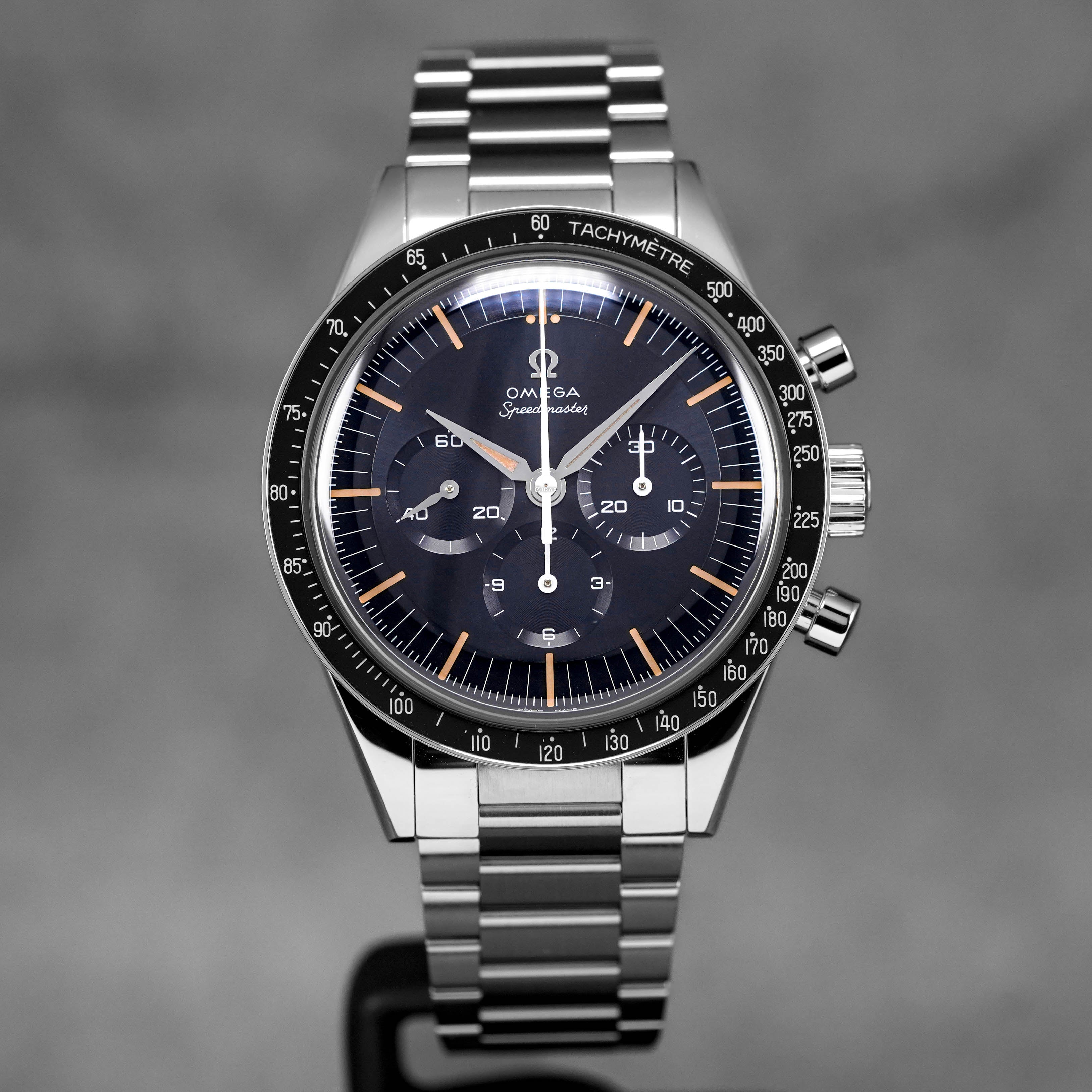OMEGA SPEEDMASTER 'THE FIRST OMEGA IN SPACE' ANNIVERSARY SERIES BLUE ...