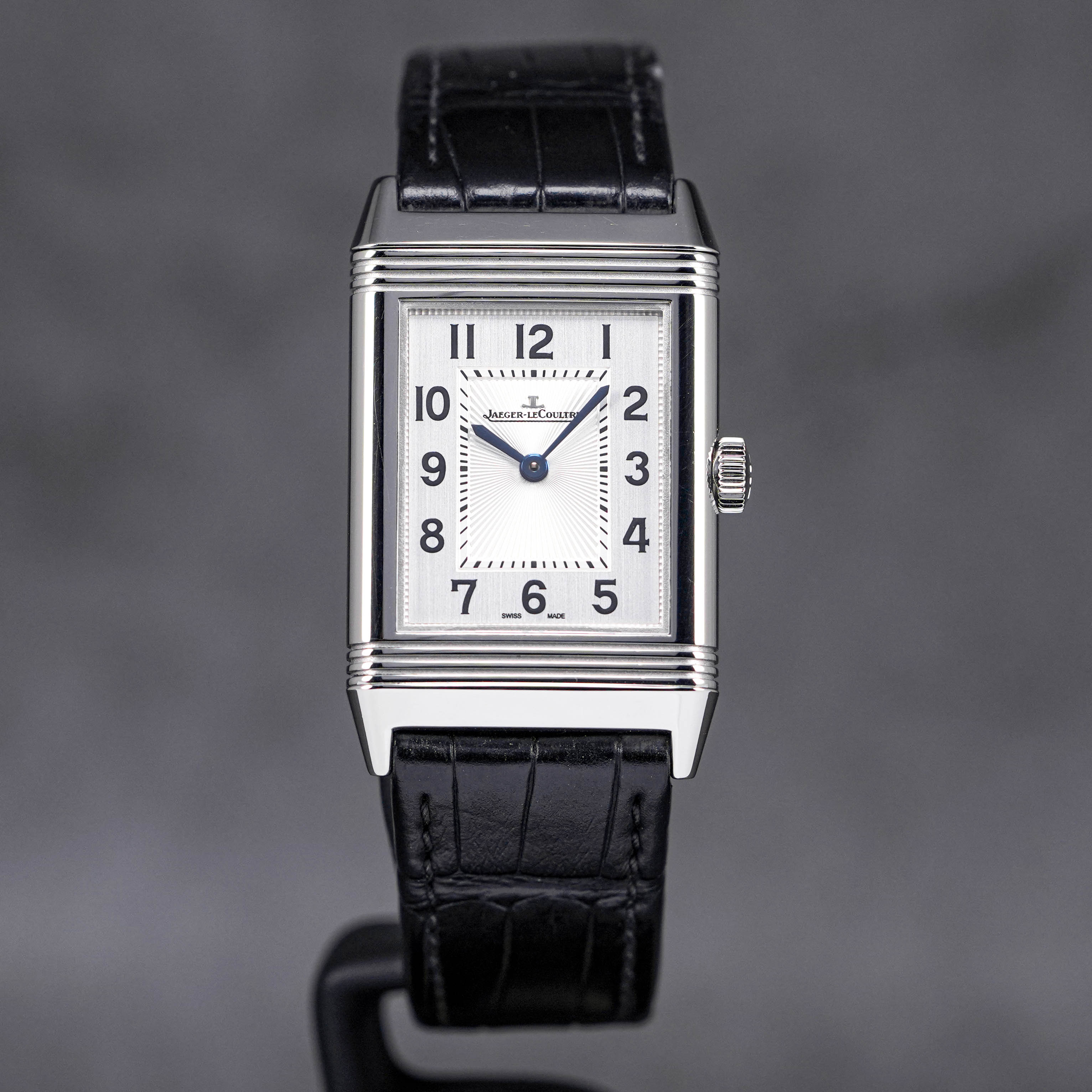 JAEGER LE COULTRE REVERSO CLASSIQUE MONOFACE SILVER (WATCH ONLY) - IDWX